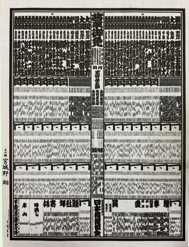 Banzuke du tournoi de novembre 2023 | Dosukoi, le site du sumo